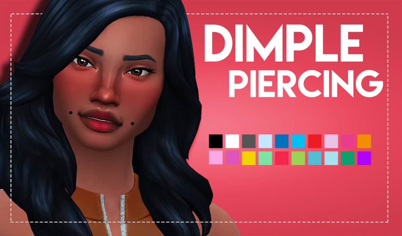 33+ Coolest Sims 4 Piercings To Give Your Sims an Edgy Look - Must Have ...