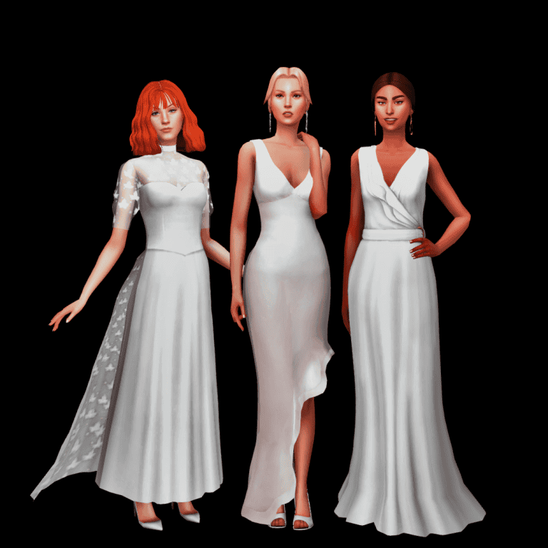 Ultimate List of Sims 4 Wedding Dress CC (Perfect for Your Sim's Dream ...