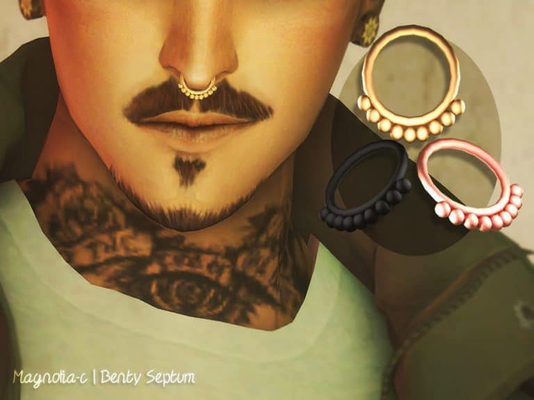 33+ Coolest Sims 4 Piercings To Give Your Sims an Edgy Look - Must Have ...