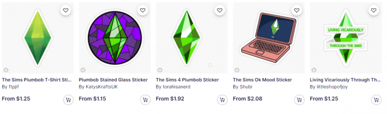 The Ultimate List of Sims Gifts for Sims Lovers: Stickers, T-Shirts ...