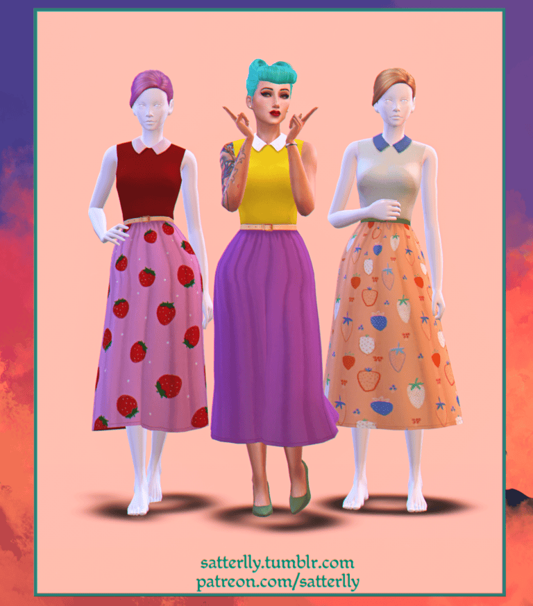 The Ultimate List of Sims 4 50s CC: Best 50s Clothes, 50s Hair, & 50's ...