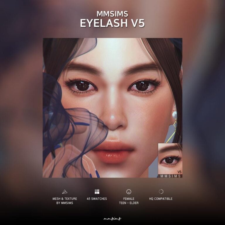 25 Absolutely Stunning Sims 4 Eyelashes Sims 4 Cc Eyelashes And Mods