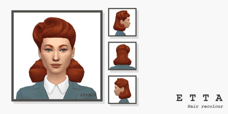 The Ultimate List of Sims 4 50s CC: Best 50s Clothes, 50s Hair, & 50's ...