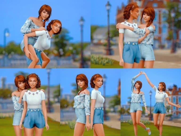 31+ Adorable Sims 4 Family Poses For The Best Screenshots - Must Have Mods