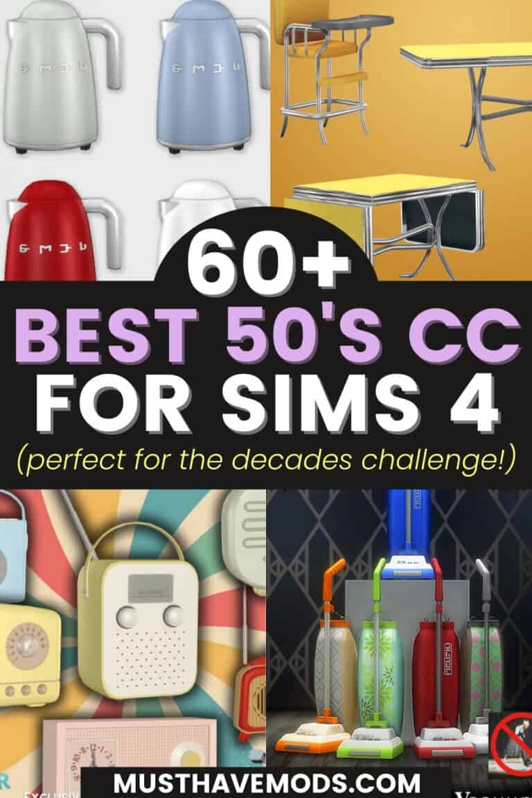The Best Sims 4 CC: All The Custom Content You Need in Your CC Folder ...