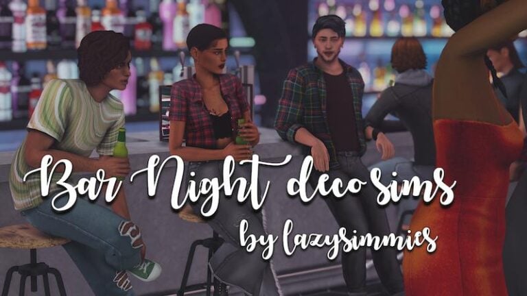 50+ Best Sims 4 Deco Sims for Storytelling Screenshots - Must Have Mods