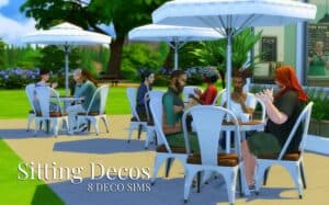 50+ Best Sims 4 Deco Sims for Storytelling Screenshots - Must Have Mods