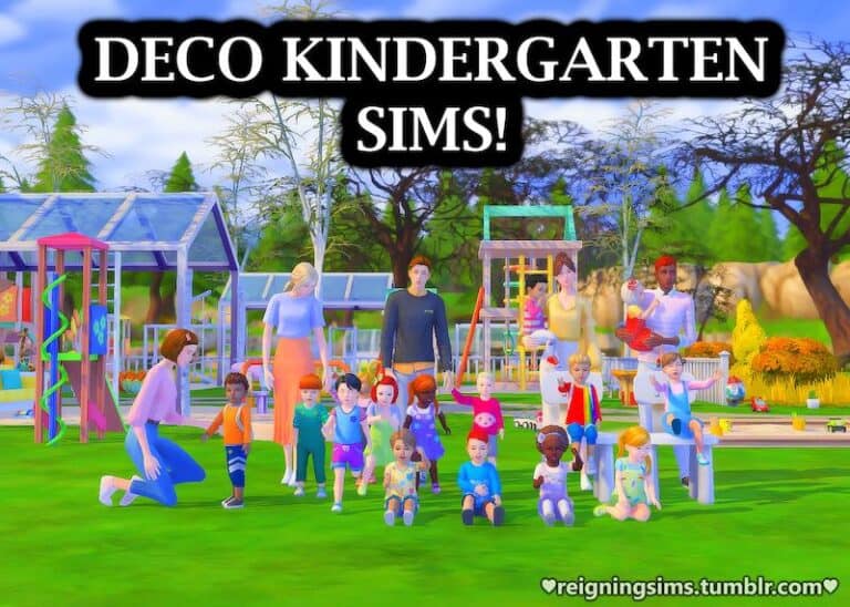 50+ Best Sims 4 Deco Sims for Storytelling Screenshots - Must Have Mods