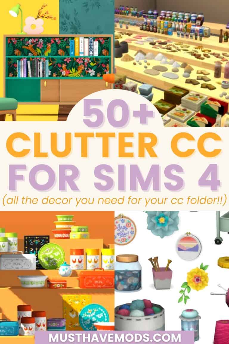 The Best Sims 4 CC: All The Custom Content You Need in Your CC Folder ...
