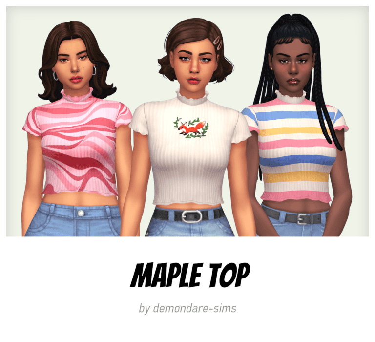 75+ Must-Have Sims 4 CC Clothes for Your CC Folder - Must Have Mods