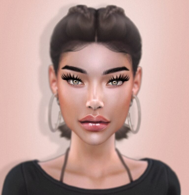 25 Absolutely Stunning Sims 4 Eyelashes Sims 4 Cc Eyelashes And Mods