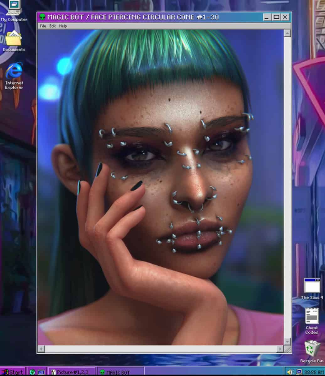33+ Coolest Sims 4 Piercings To Give Your Sims an Edgy Look - Must Have ...