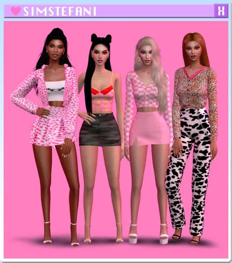 The Ultimate List of Sims 4 Y2K CC (Live Out Your Early 2000's Fashion ...