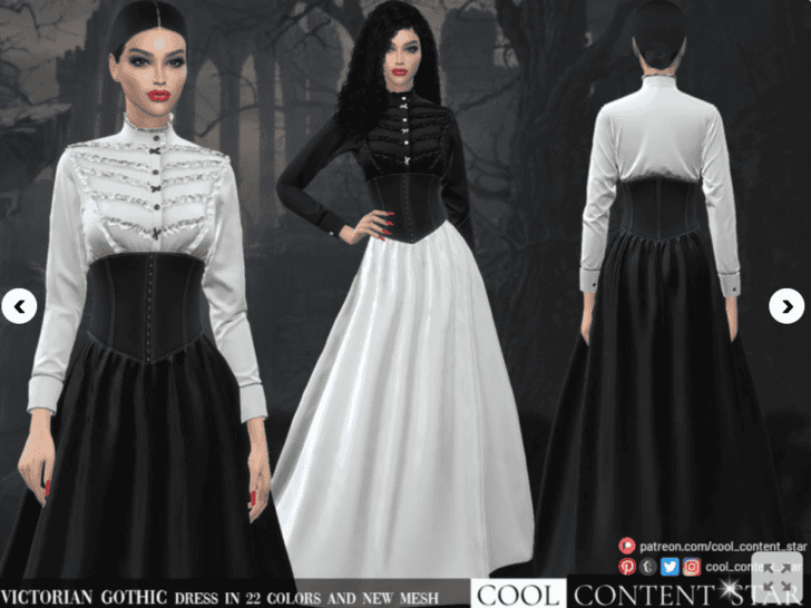 37+ Irresistible Sims 4 Goth CC To Unleash Your Dark Side - Must Have Mods