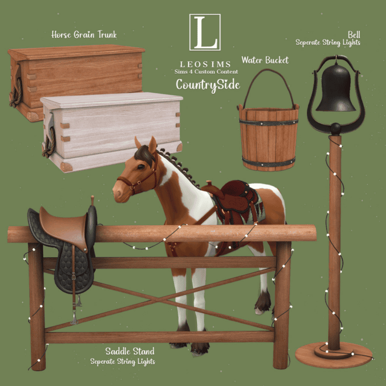 50+ Best Sims 4 Horse CC To Bring Your Equestrian Dreams to Life ...