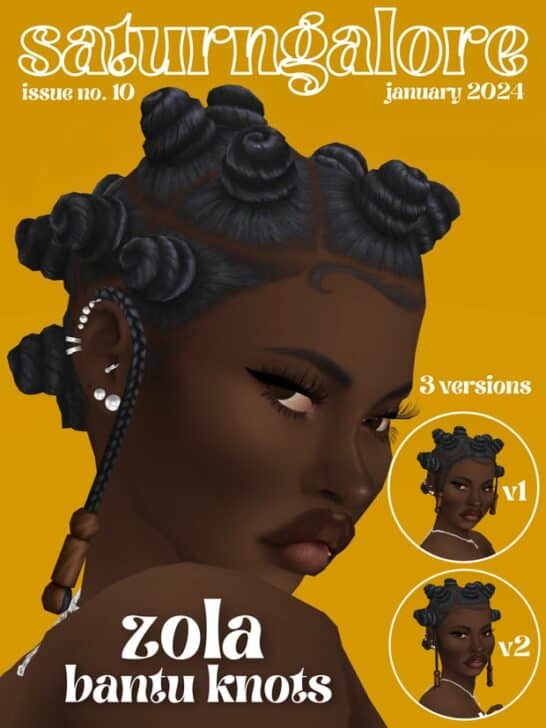 Sims 4 Braided Hair CC Finds You Need to Get! - Must Have Mods