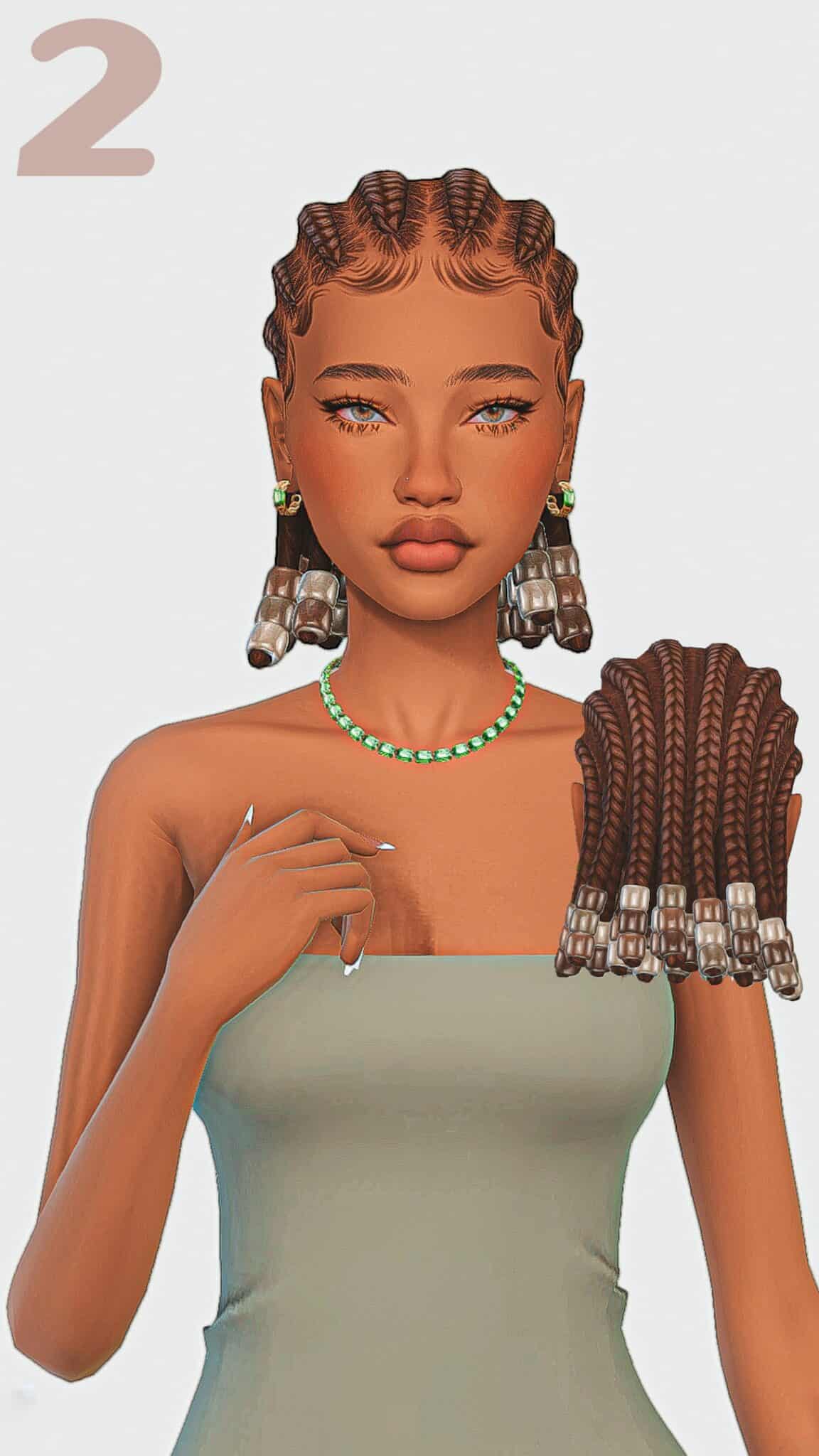Sims 4 Braided Hair CC Finds You Need to Get! - Must Have Mods