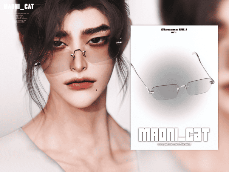 30+ Best Sims 4 Glasses CC for The Ultimate Nerdy and Cool LOOK! - Must ...