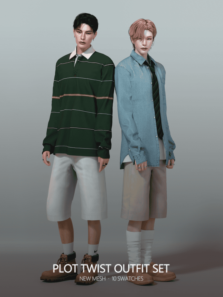 34+ Must-Have Sims 4 Male Clothes CC: Hoodies, T-shirts, Suits, Jeans ...