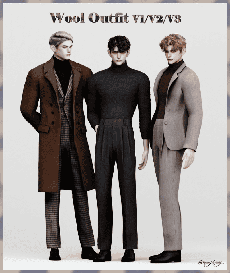 34+ Must-Have Sims 4 Male Clothes CC: Hoodies, T-shirts, Suits, Jeans ...