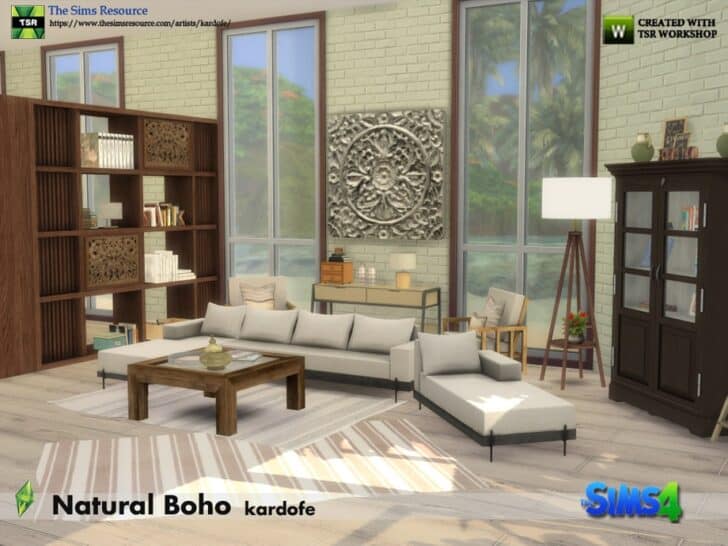 26+ Sims 4 Living Room CC for Creating Cozy and Stylish Interiors