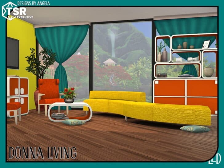 26+ Sims 4 Living Room CC for Creating Cozy and Stylish Interiors