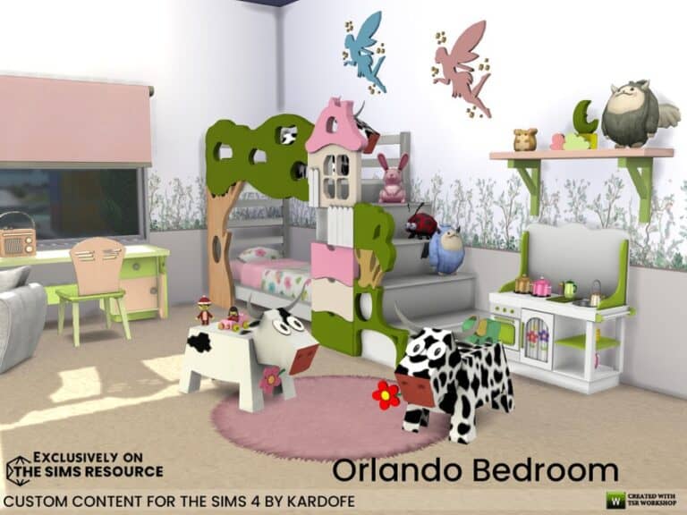 36+ Sims 4 Kids Bedroom CC Ideas for Creating Stylish Play Spaces for ...