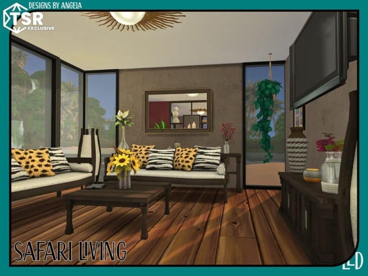 26+ Sims 4 Living Room CC for Creating Cozy and Stylish Interiors