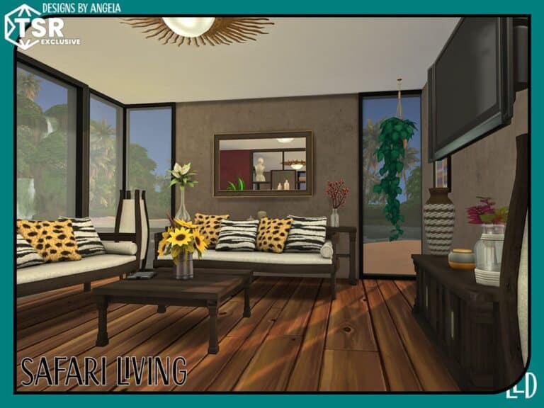 26+ Sims 4 Living Room CC for Creating Cozy and Stylish Interiors