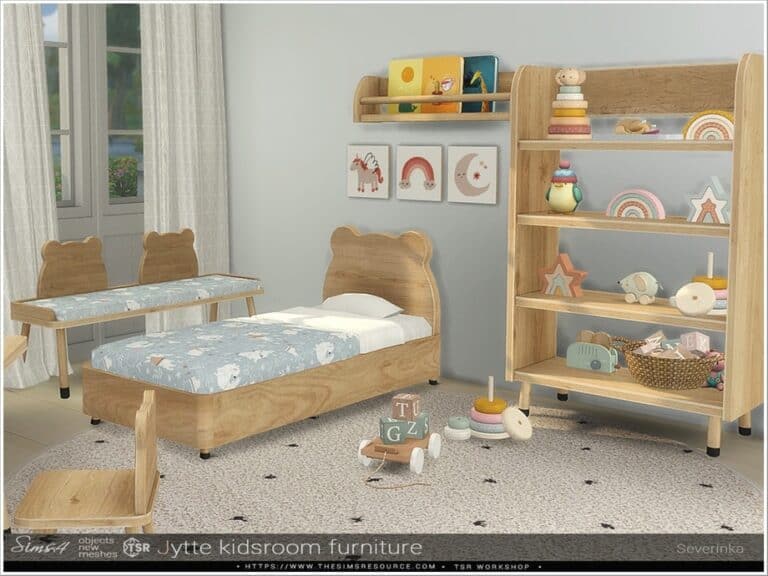36+ Sims 4 Kids Bedroom CC Ideas for Creating Stylish Play Spaces for ...