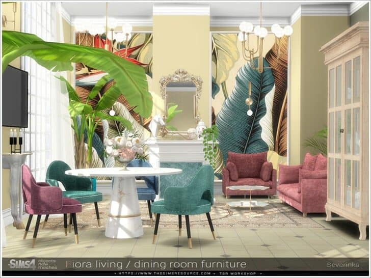 26+ Sims 4 Living Room CC for Creating Cozy and Stylish Interiors