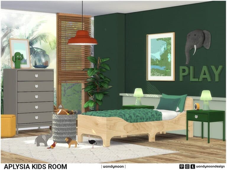 36+ Sims 4 Kids Bedroom CC Ideas for Creating Stylish Play Spaces for ...