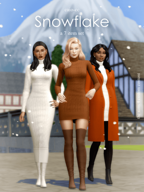 Best Sims 4 Winter Clothes CC for a Cozy and Stylish Winter Wardrobe