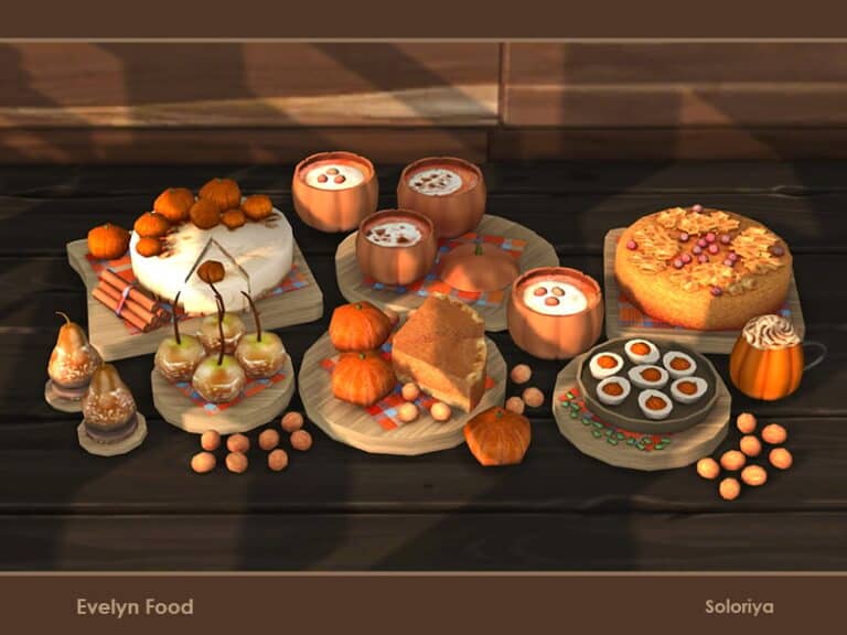 35+ Best Sims 4 Thanksgiving CC: Festive Décor, Recipes, and Delicious ...