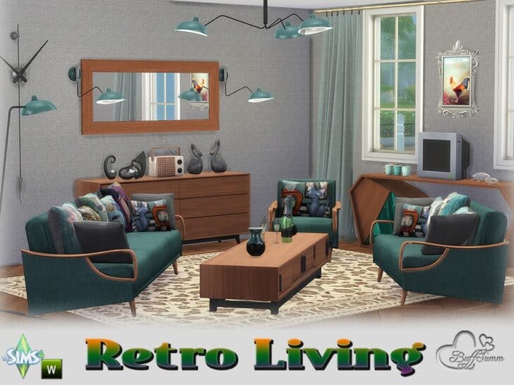 26+ Sims 4 Living Room CC for Creating Cozy and Stylish Interiors