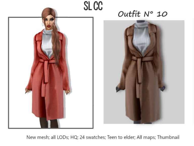40+ Best Sims 4 Winter Clothes CC for a Cozy and Stylish Winter Wardrobe