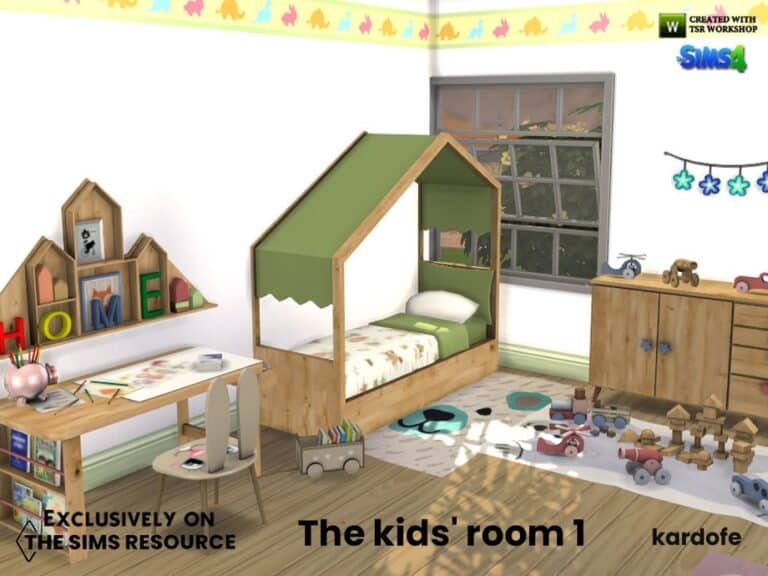 36+ Sims 4 Kids Bedroom CC Ideas for Creating Stylish Play Spaces for ...