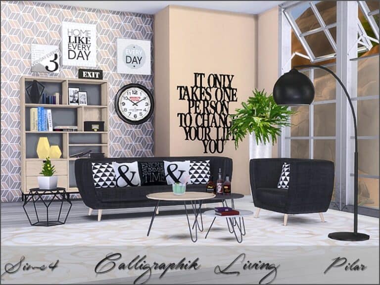 26+ Sims 4 Living Room CC for Creating Cozy and Stylish Interiors