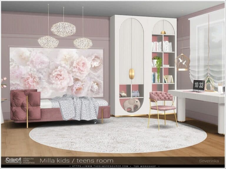 36+ Sims 4 Kids Bedroom CC Ideas for Creating Stylish Play Spaces for ...