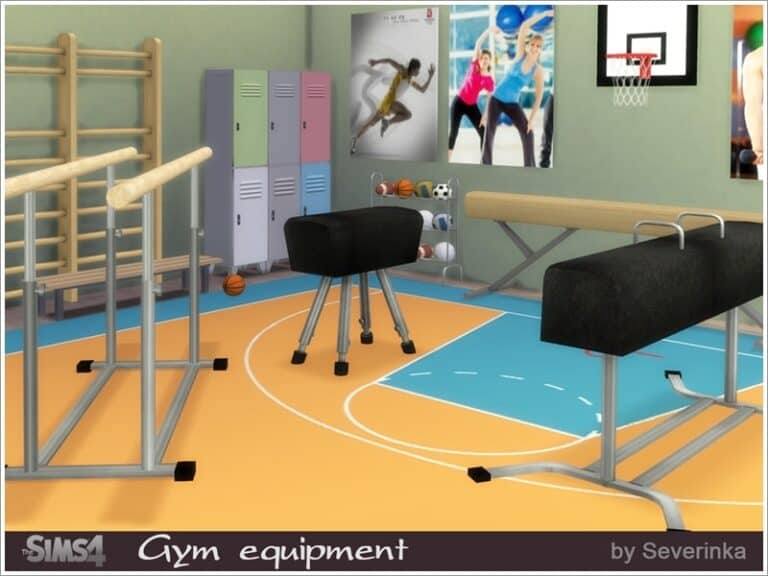 27+ Best Sims 4 Fitness Clutter CC: Equipment, Stuff Packs, Accessories ...