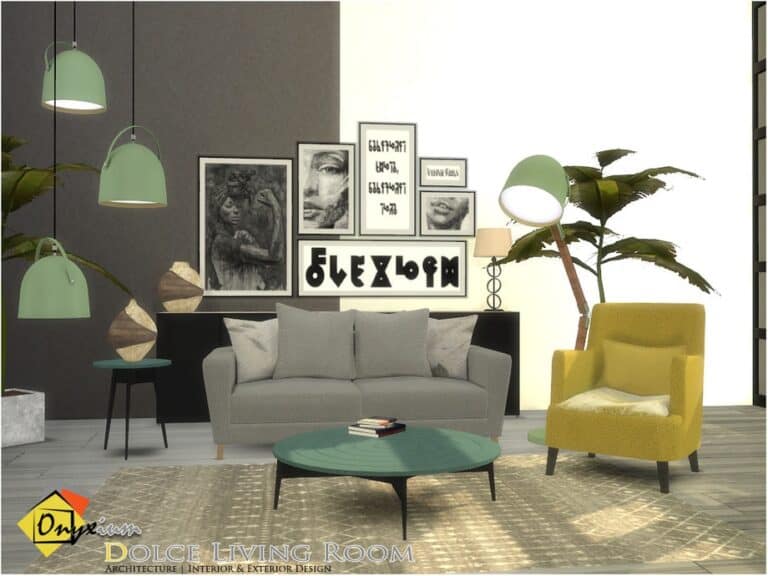26+ Sims 4 Living Room CC for Creating Cozy and Stylish Interiors