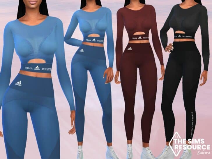 31+ Best Sims 4 Gym Clothes CC: Leggings, Shorts, Sports Bra, Shorts ...