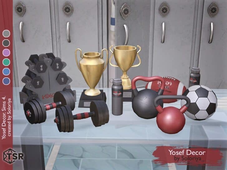 27+ Best Sims 4 Fitness Clutter CC: Equipment, Stuff Packs, Accessories ...