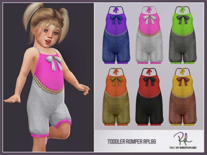 42+ Sims 4 Toddler Clothes CC to Create Adorable Mini Fashionistas ...