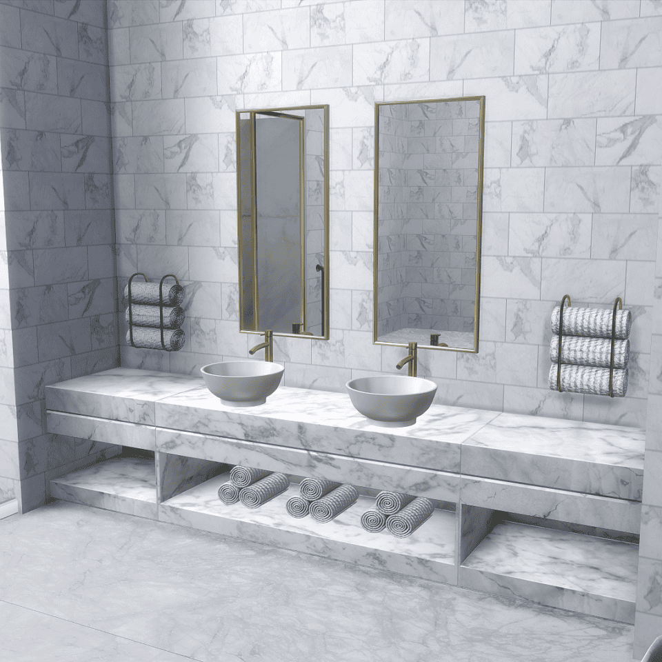 33+ Must-Have Sims 4 Bathroom CC Sets for a Stunning Home Makeover ...