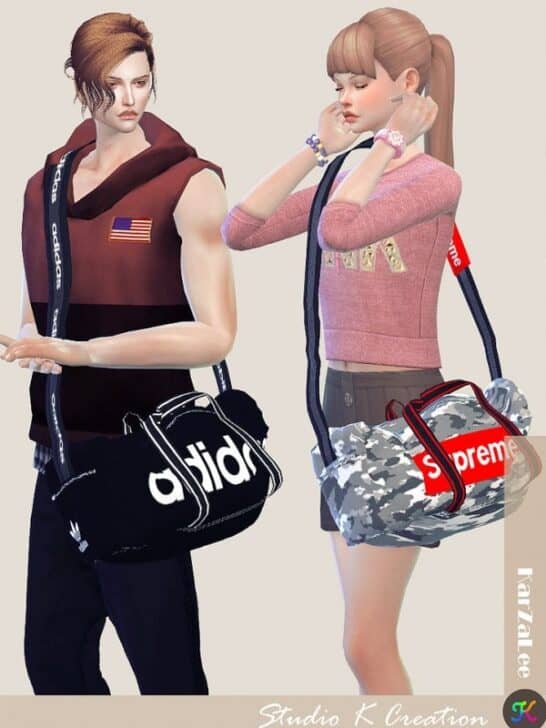 39+ Sims 4 Bags CC for Stylish Gameplay and Customization - Must Have Mods