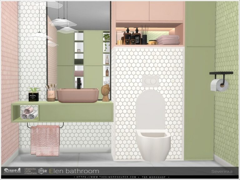 33+ Must-Have Sims 4 Bathroom CC Sets for a Stunning Home Makeover ...