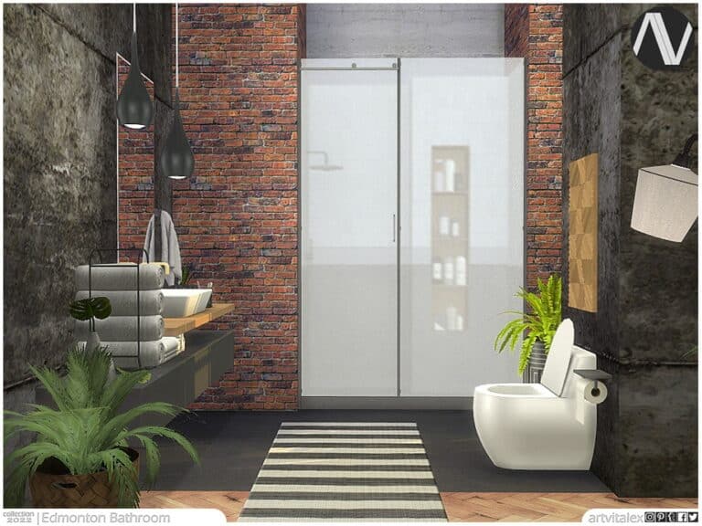 33+ Must-Have Sims 4 Bathroom CC Sets for a Stunning Home Makeover ...