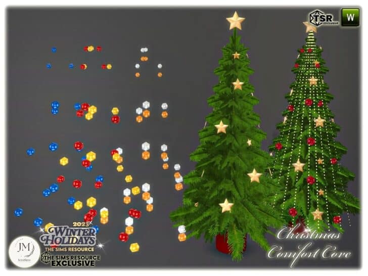 Festive Sims 4 Christmas Tree CC Finds