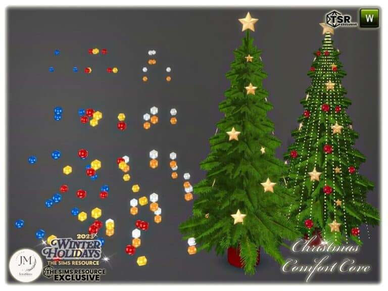 Festive Sims 4 Christmas Tree CC Finds